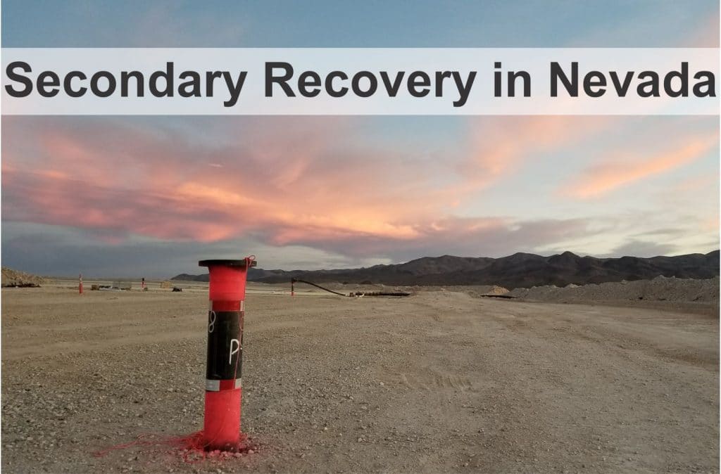 Secondary Recovery in Nevada - Heap Solutions - Heap Solutions